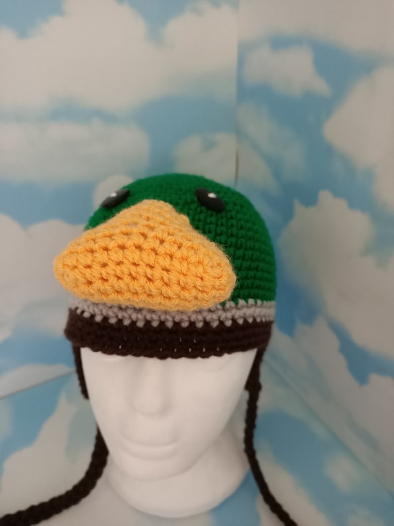 Duck Hat Crochet Pattern - Etsy