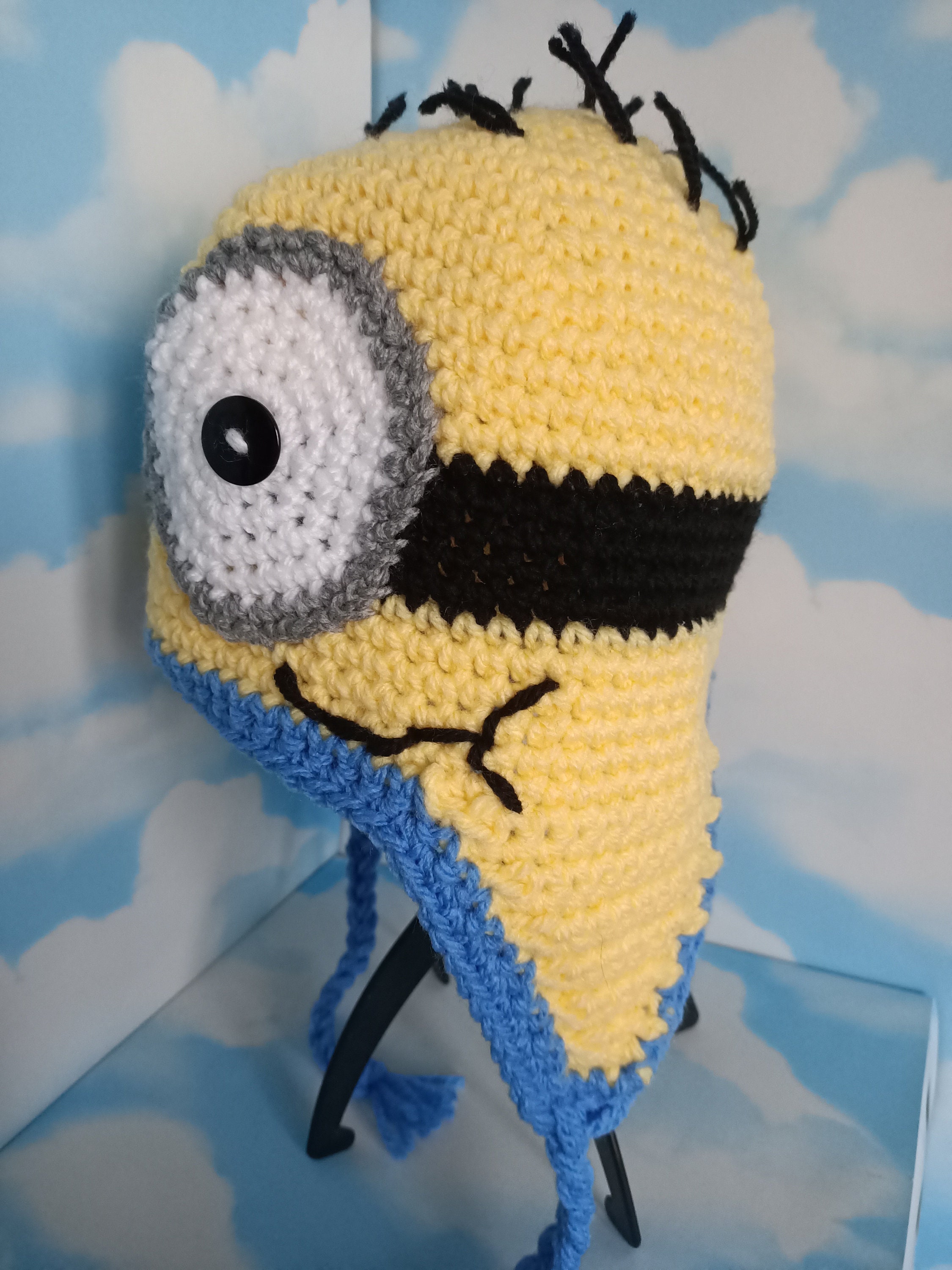 Minion Crochet Hat Pattern - Etsy