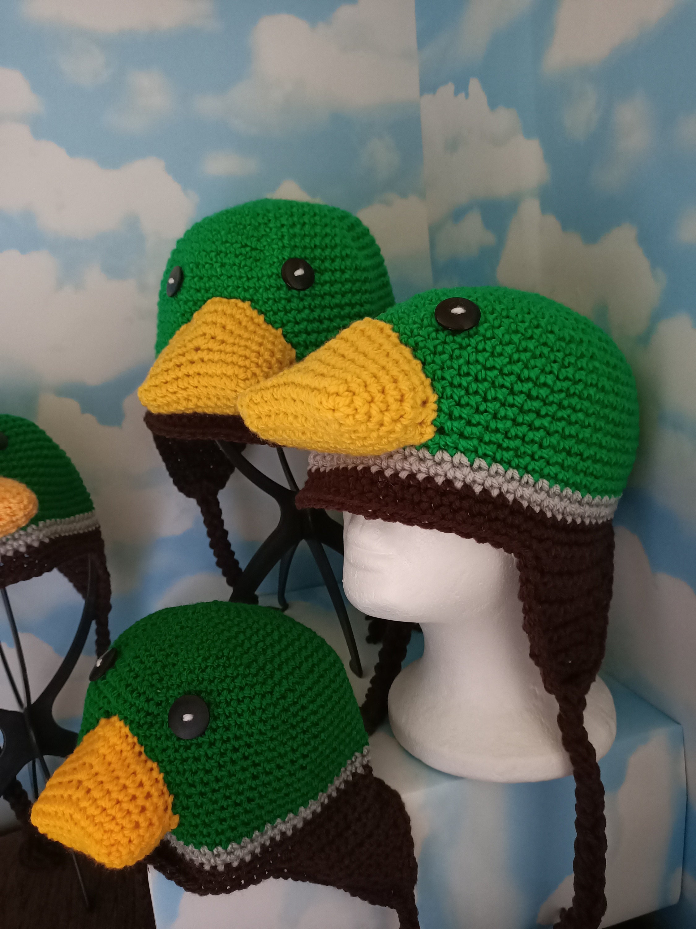 Duck Hat Crochet Pattern - Etsy