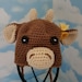 Cow Hat Crochet Pattern - Etsy