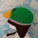 Duck Hat Crochet Pattern - Etsy