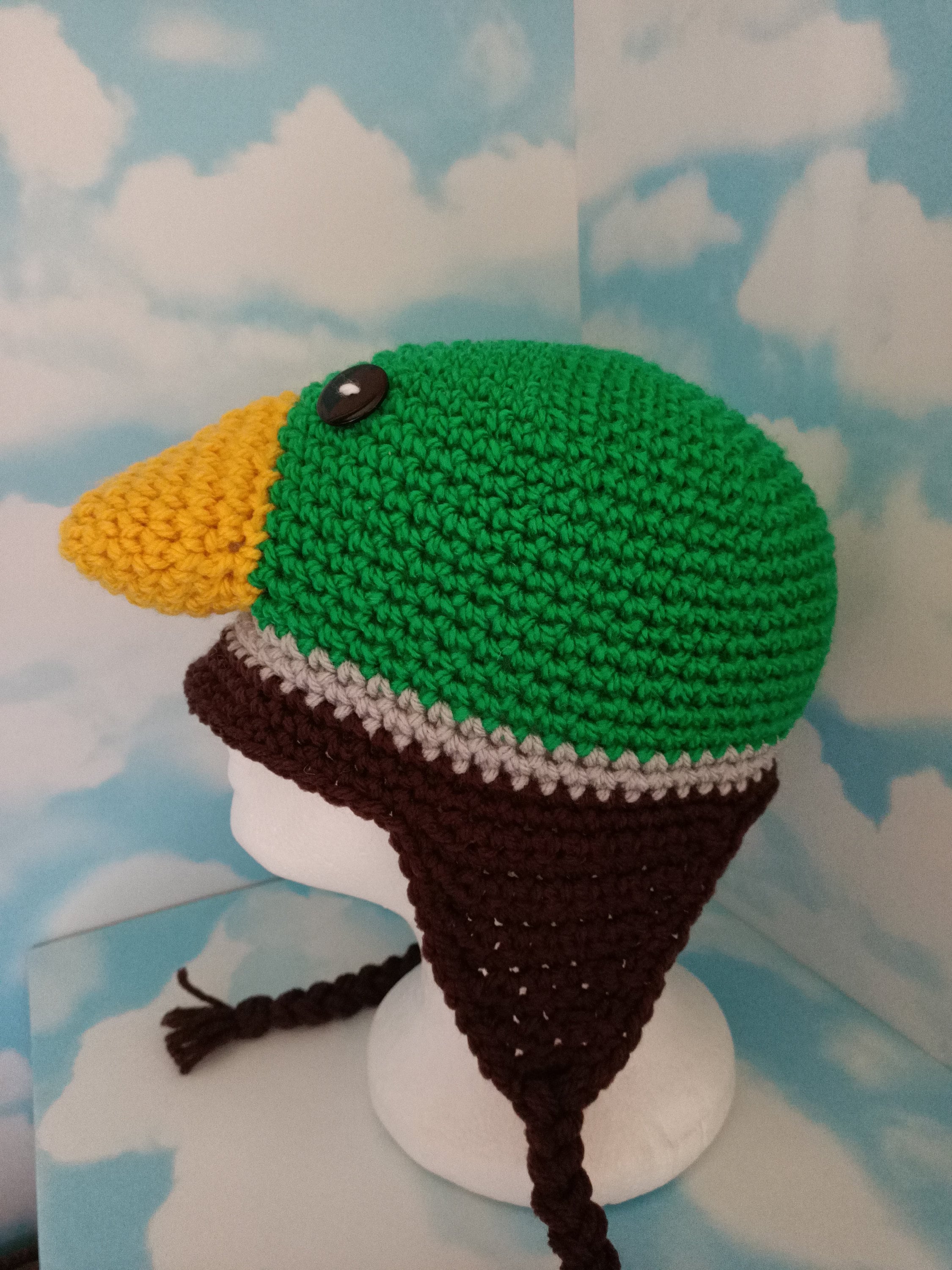 Duck Hat Crochet Pattern - Etsy