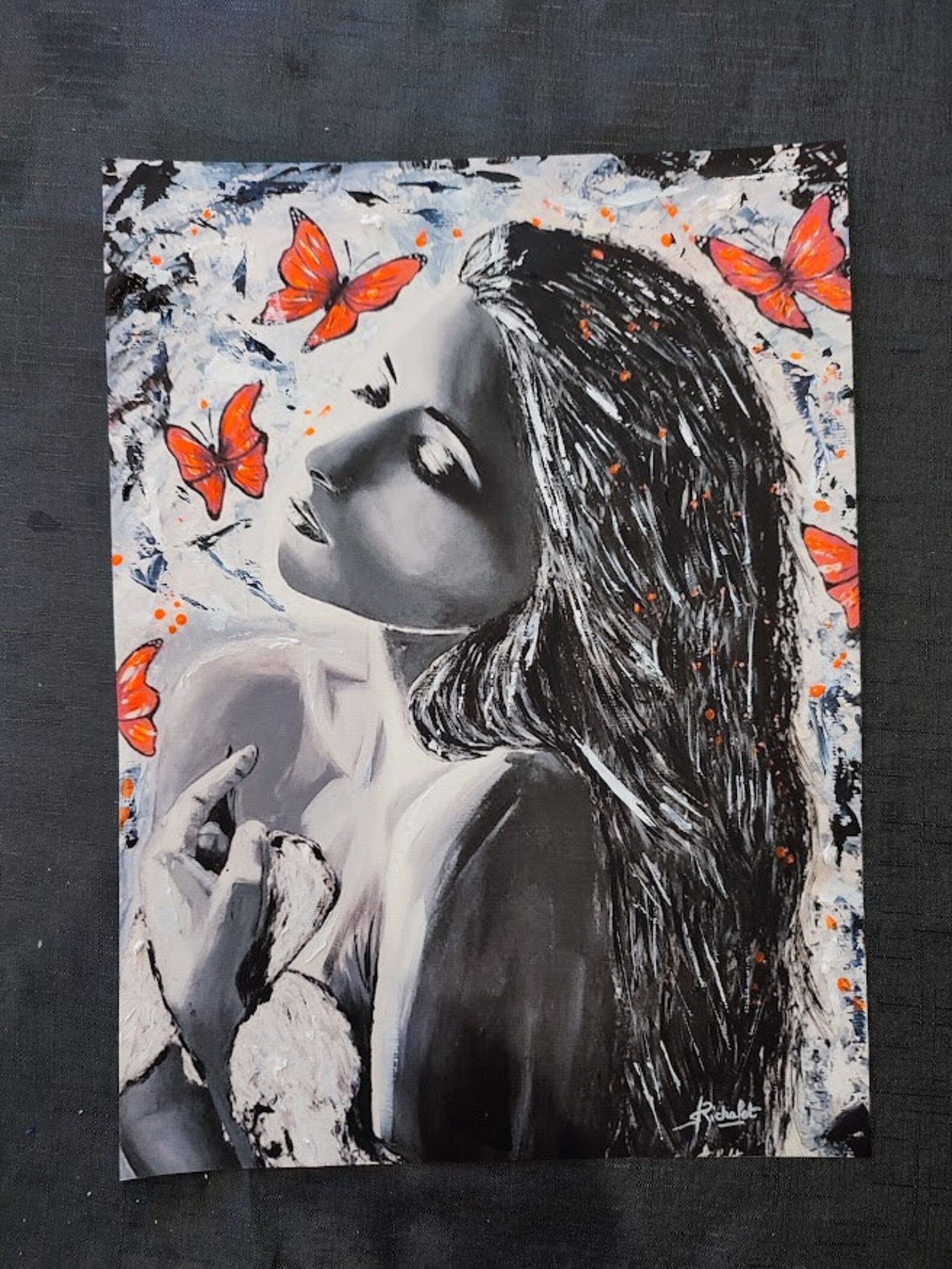 Art Print on 300g Fine Art Paper of My Original Work Rêver. - Etsy