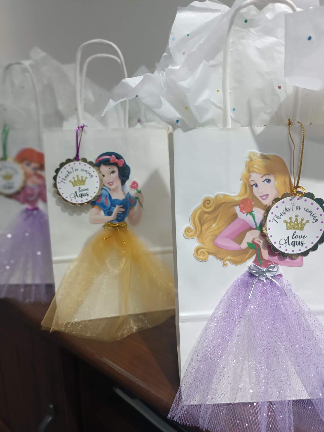 Princess Goodie Bags, Princess Candy Bags, Princess Party Favor Bags ...