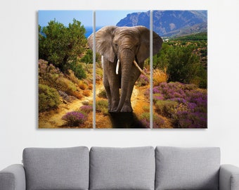 Extra Large Canvas Animal - Etsy