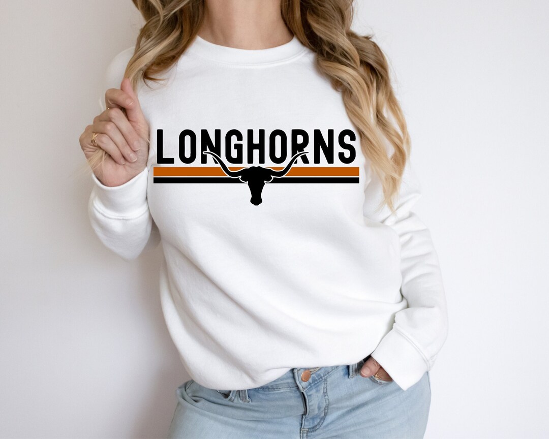 Longhorns Football SVG PNG Longhorns Svg Png School Mascot - Etsy