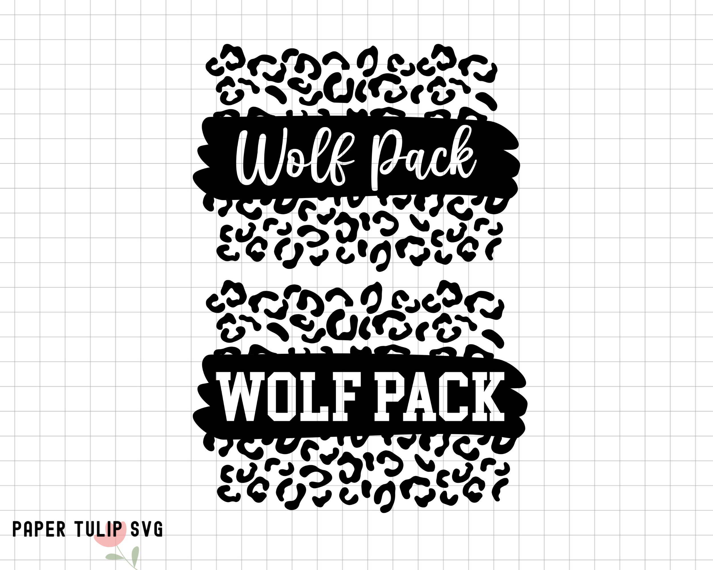 Wolf Pack Mascot SVG PNG Wolf Pack Svg Png School Mascot - Etsy