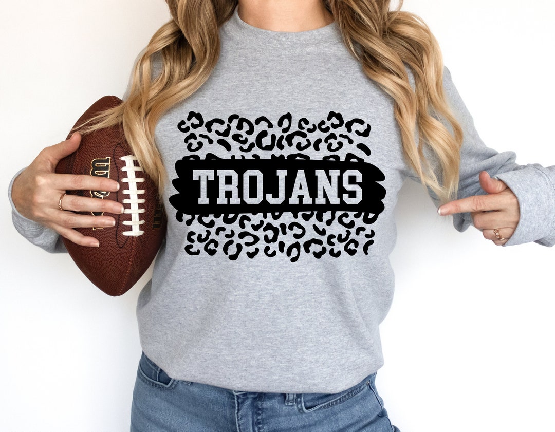 Trojans Football SVG PNG, Trojans Svg Png, School Mascot, Football Team ...