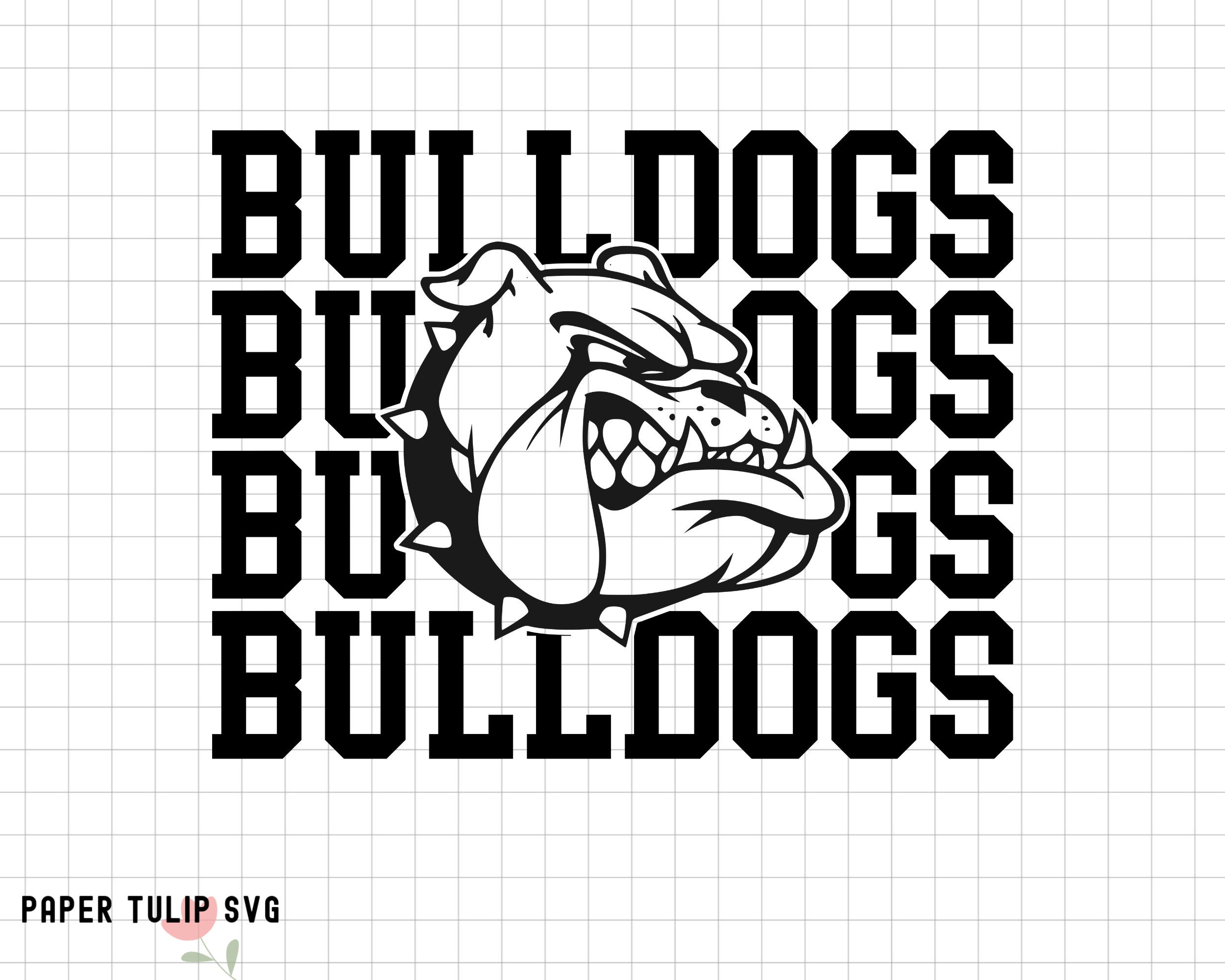 Bulldogs Football Svg Png School Mascot Svg Bulldogs Team - Etsy Australia