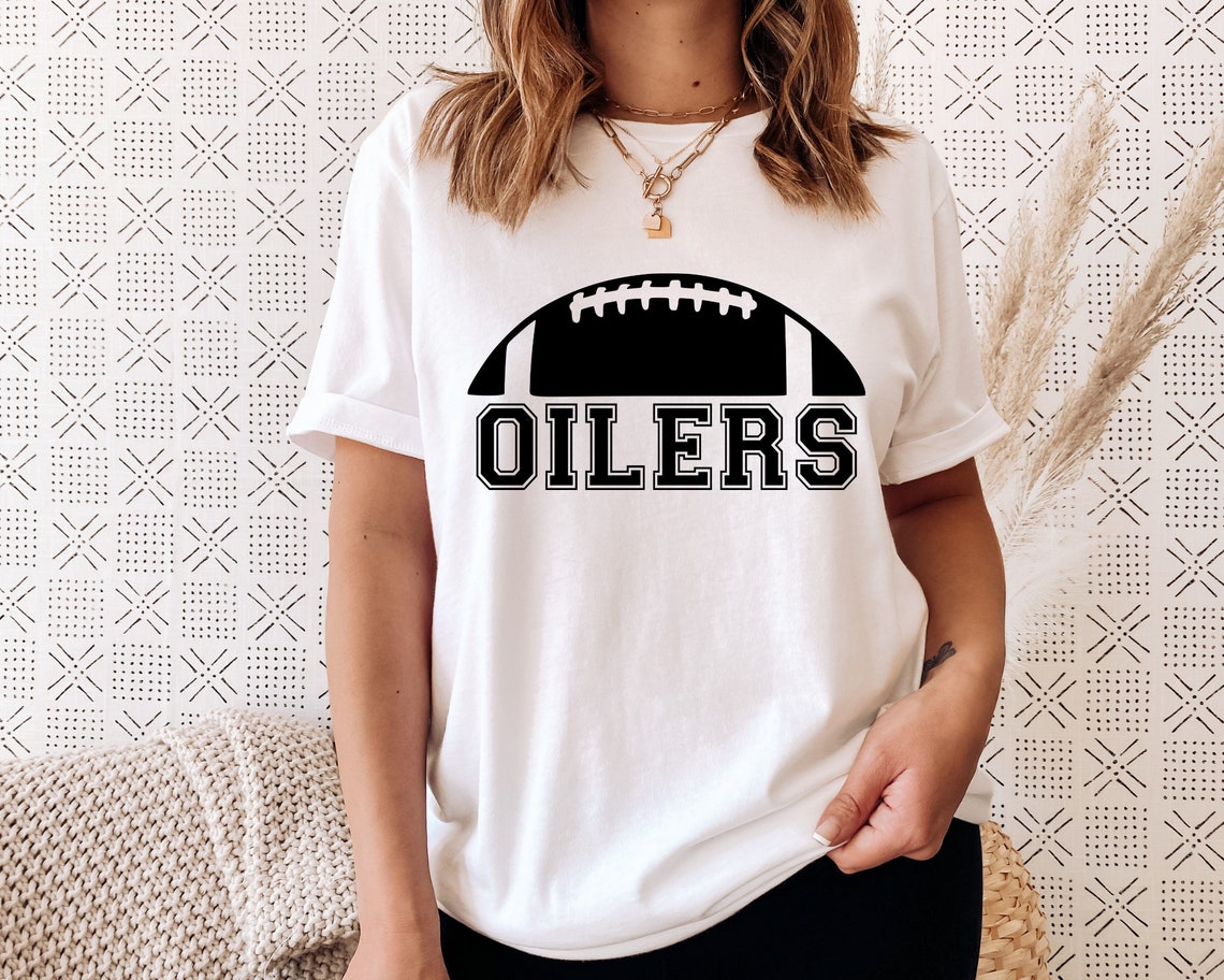 Oilers Football Shirt SVG PNG Oilers Mascot Svg Oilers Svg - Etsy