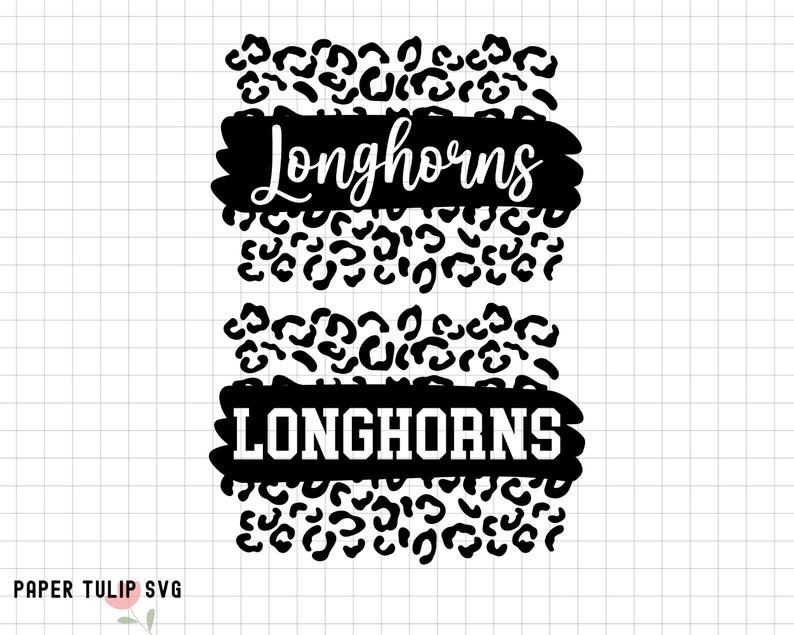 Longhorns Football SVG PNG Longhorns Svg Png School Mascot - Etsy