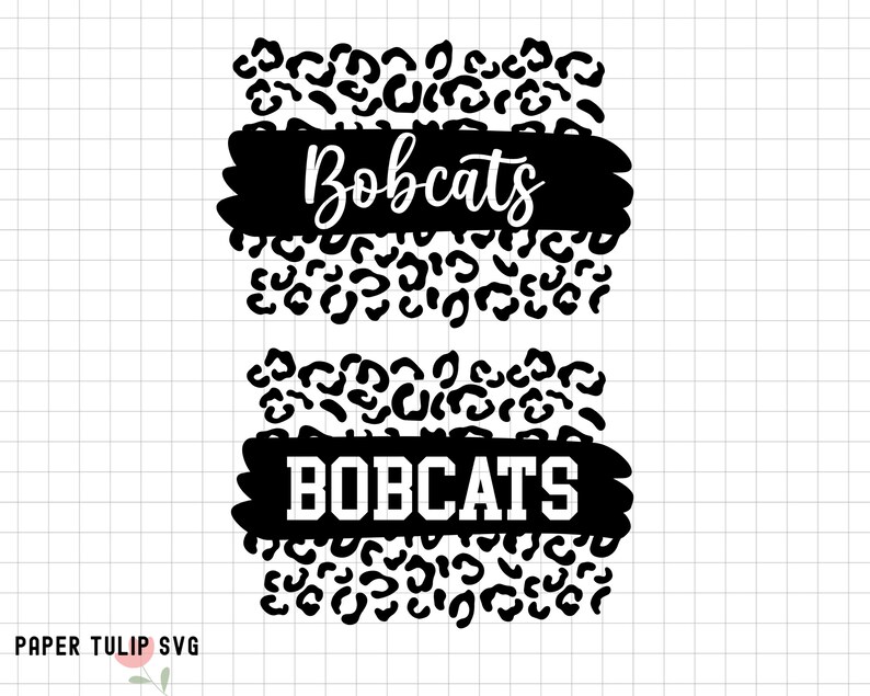 Bobcats Mascot SVG PNG Bobcats Svg Png School Mascot - Etsy