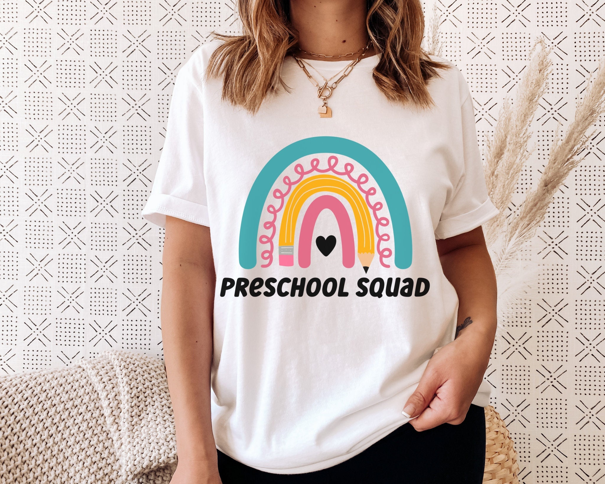 Preschool Squad SVG PNG, Preschool Crew Svg, School Svg, Teacher Svg ...