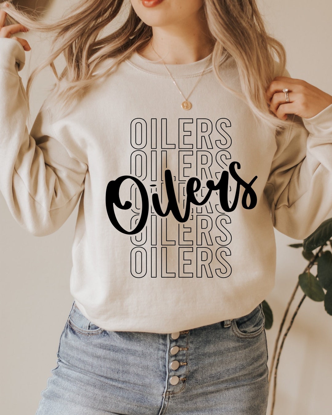 Oilers Football Shirt SVG PNG, Oilers Mascot Svg, Oilers Svg, Oilers ...