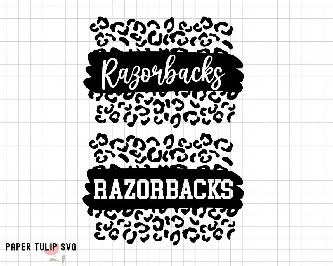 Razorbacks Football SVG PNG, Razorbacks Svg Png, School Mascot ...