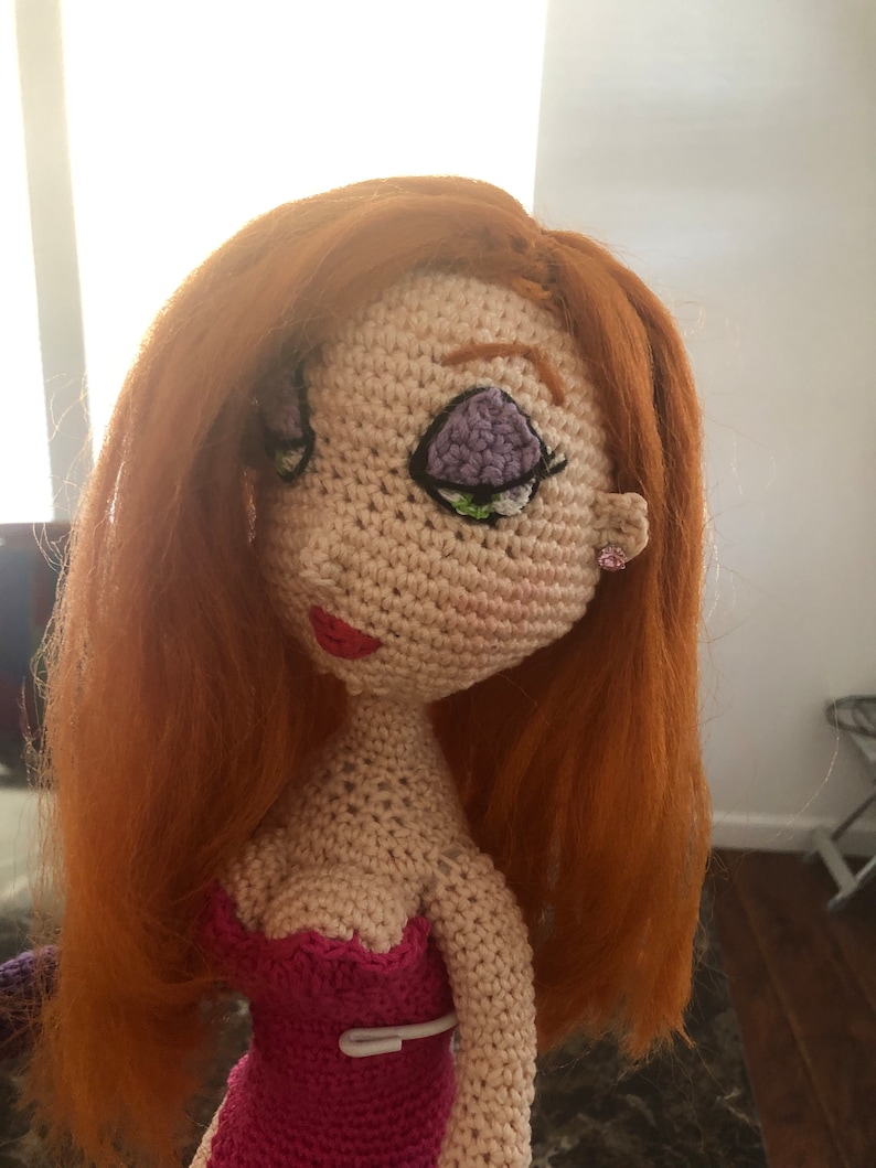 Jessica Rabbit Doll - Etsy