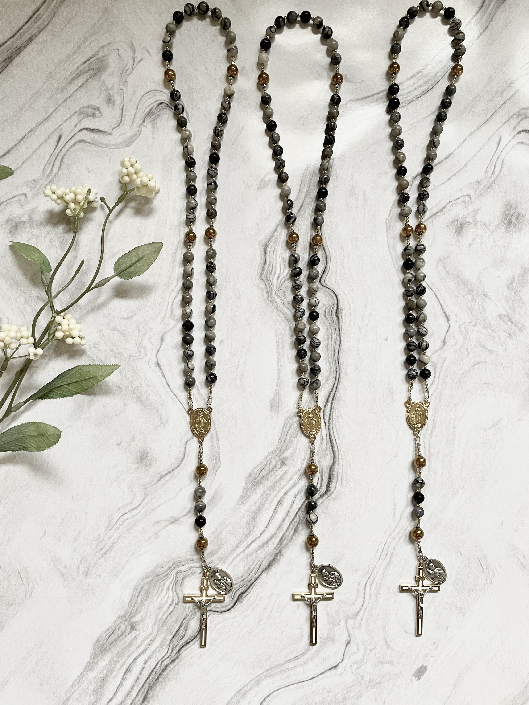 The Rock, the Key - St. Peter Rosary - Etsy