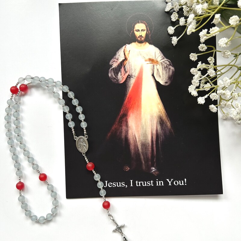 Divine Mercy Rosary - Etsy