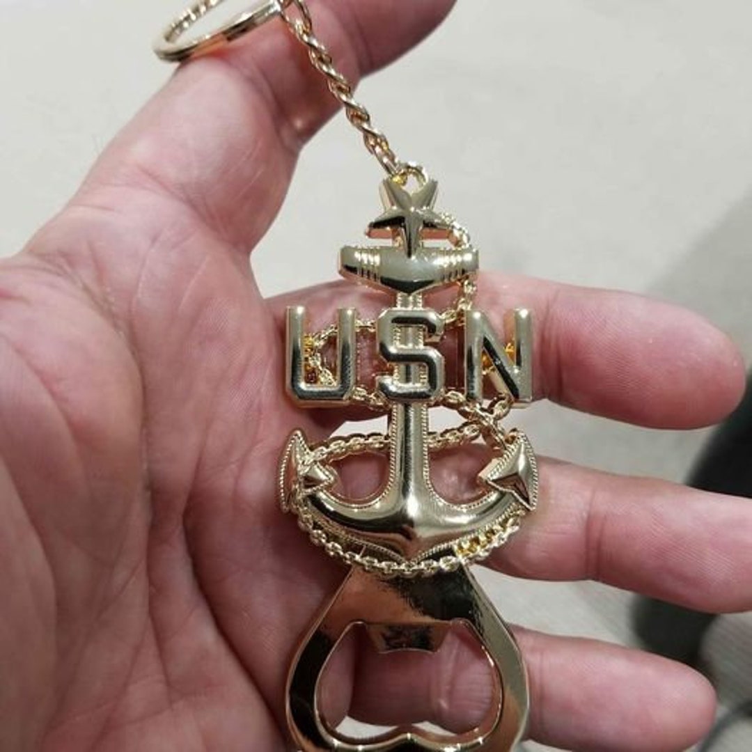 SENIOR CHIEF KEYCHAIN - Etsy