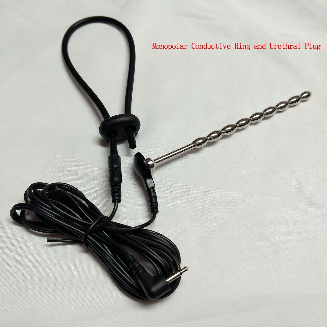 Electro Shock Estim Metal Urethral Plug Beaded Catheter Sounds ...