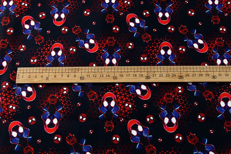 Spider-man Fabric Marvel Character Fabric Cartoon Anime Fabric - Etsy