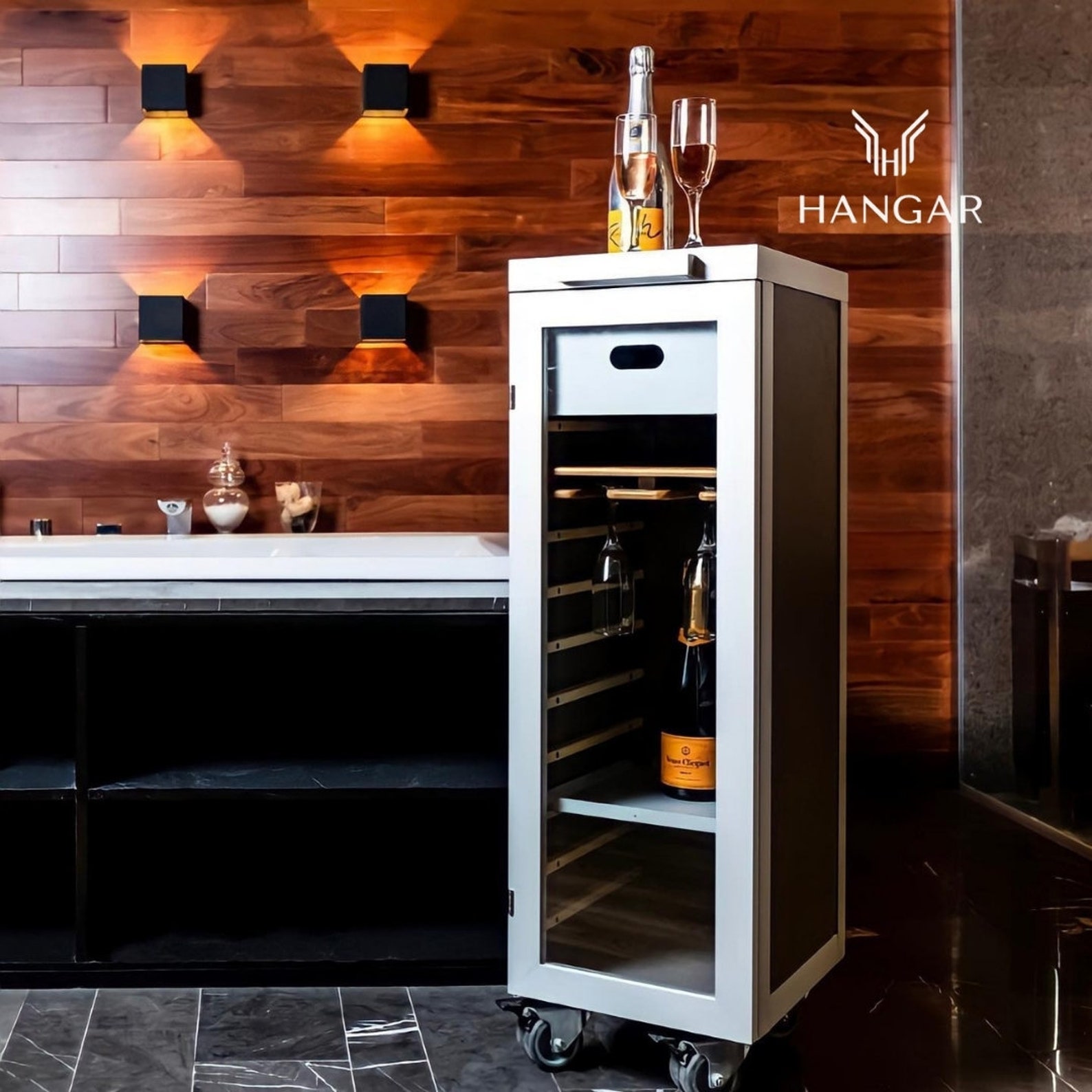 Trolley Mini Bar, Aviation Cart Bar, Bar Móvil, Drink Trolley - Etsy