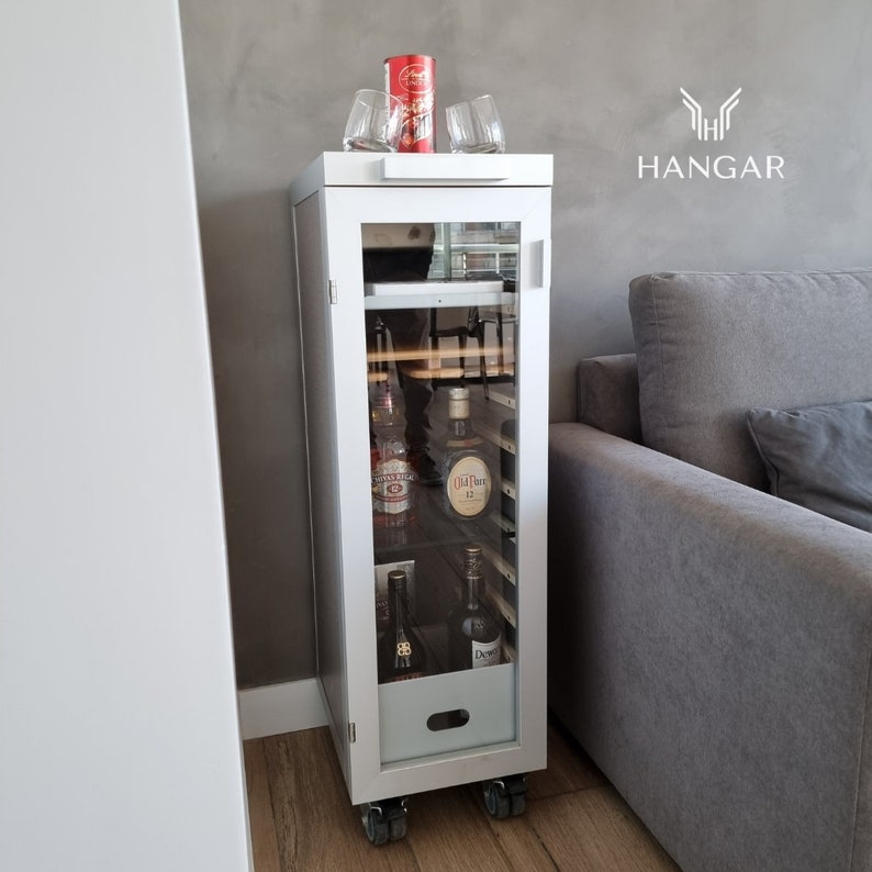 Trolley Mini Bar, Aviation Cart Bar, Bar Móvil, Drink Trolley - Etsy