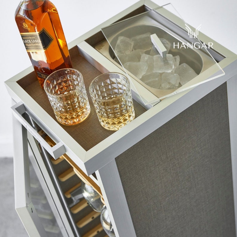 Trolley Mini Bar, Aviation Cart Bar, Bar Móvil, Drink Trolley - Etsy