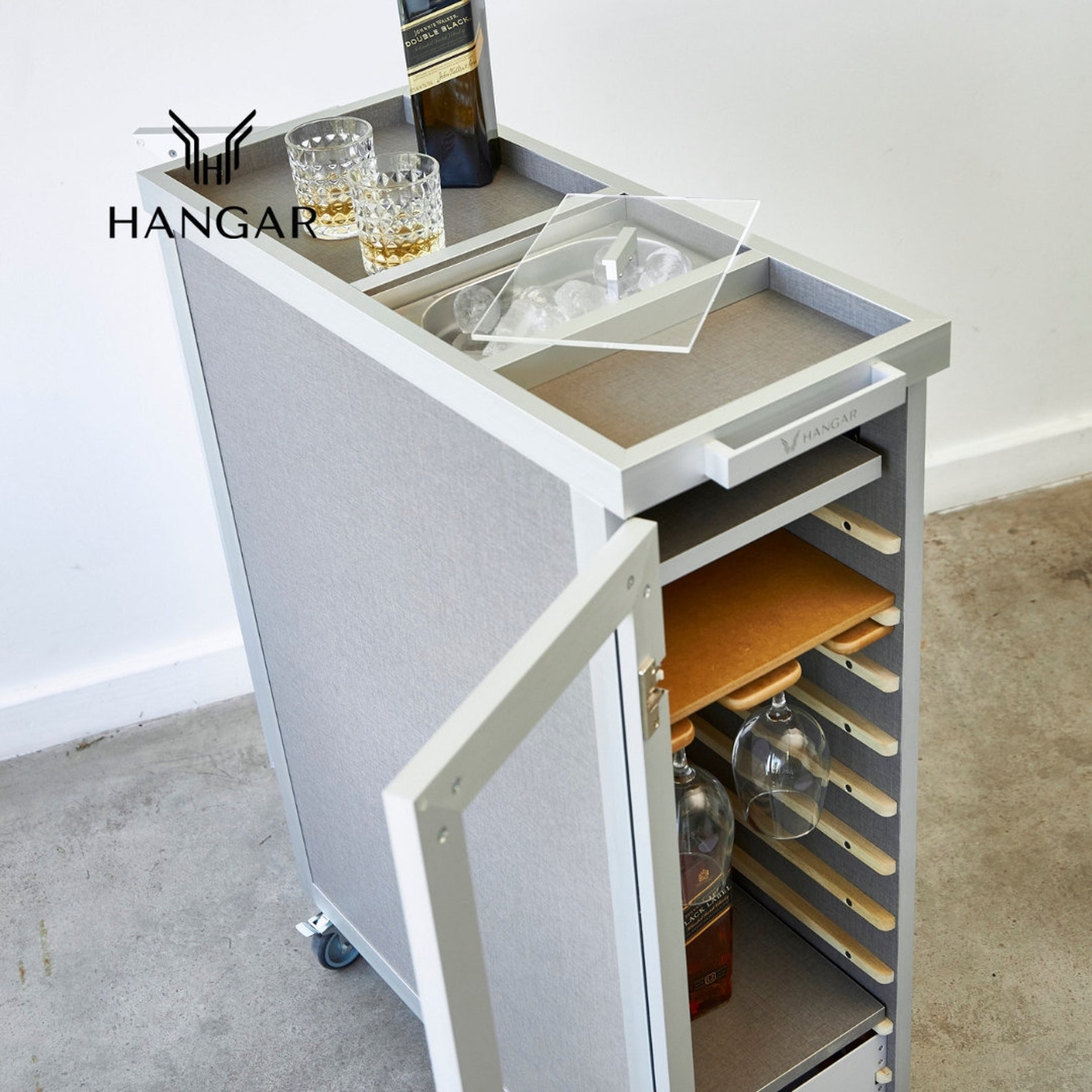 Trolley Bar, Aviation Cart Bar, Bar Móvil, Drink Trolley - Etsy