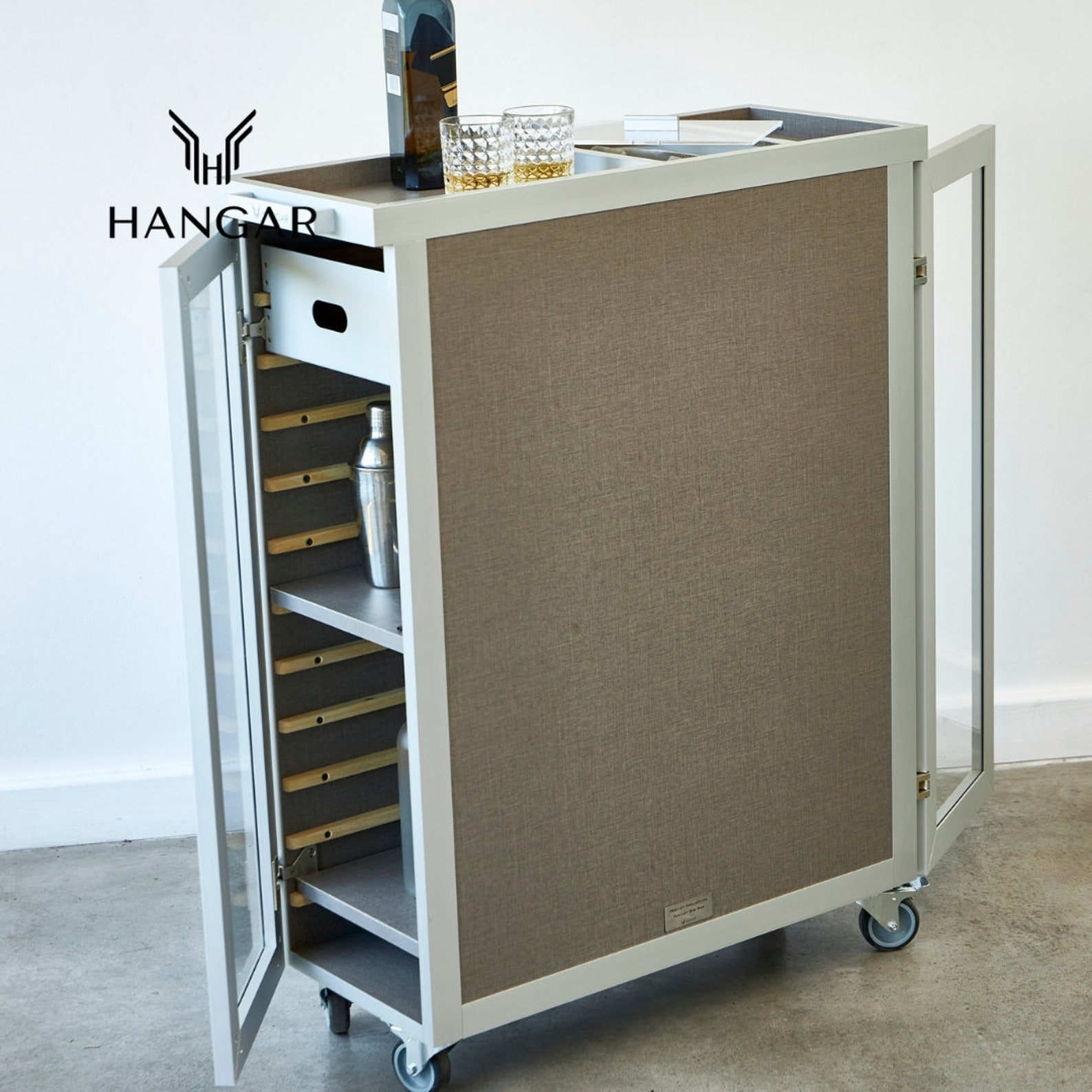 Trolley Bar, Aviation Cart Bar, Bar Móvil, Drink Trolley - Etsy