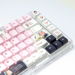 Anya Anime 145 Keycap Set XDA Profile for MX Switches Mechanical ...