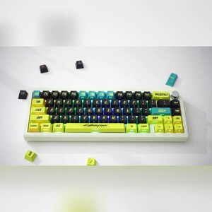 Cyberpunk 2077 130 Keycap Set Cherry Profile for MX Switches Mechanical ...