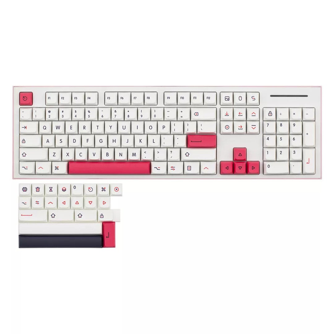 Pink Lady 126 Keycap Set XDA Profile for MX Switches Mechanical ...