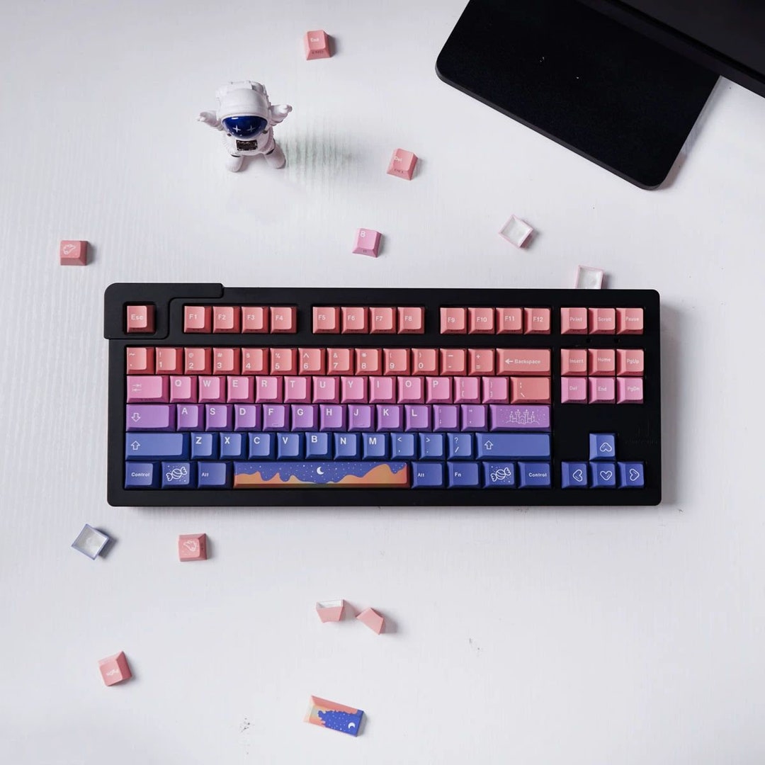 Fairy Tale 130 Keycap Set Cherry Profile for MX Switches Mechanical ...
