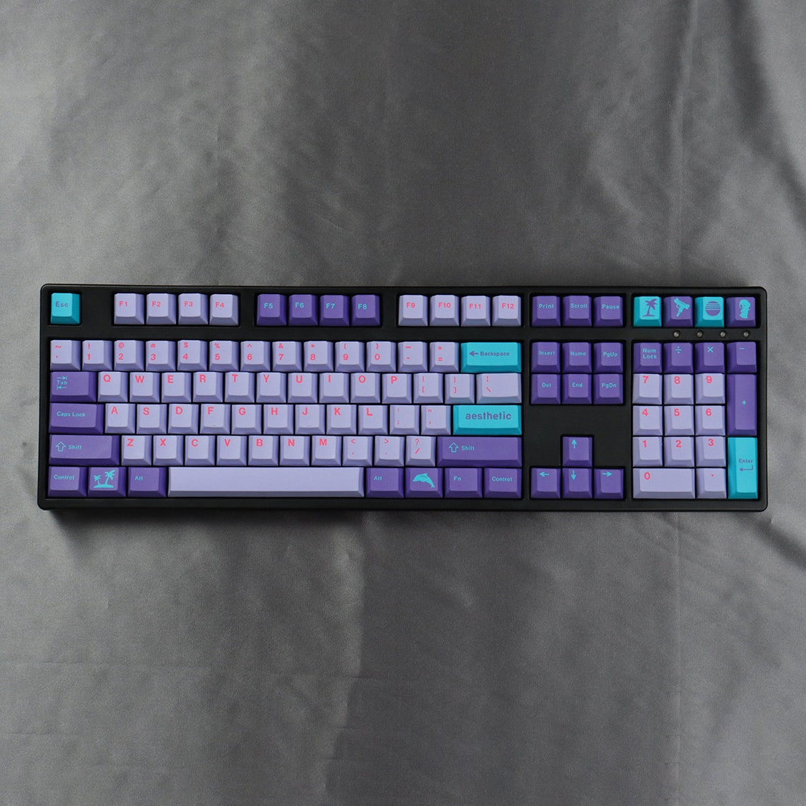 Vaporwave 129 Keycap Set Cherry Profile for MX Switches - Etsy UK