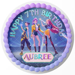 Kpop Girls & Boys Popular Edible Image Cake Topper Sheet Custom Icing ...