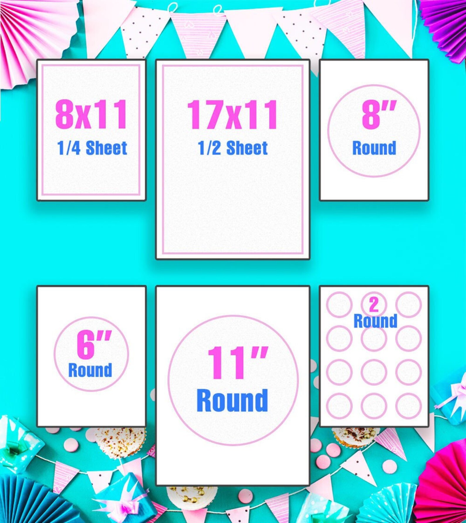 Custom Edible Image Cake Topper Sheet Custom Icing - Etsy