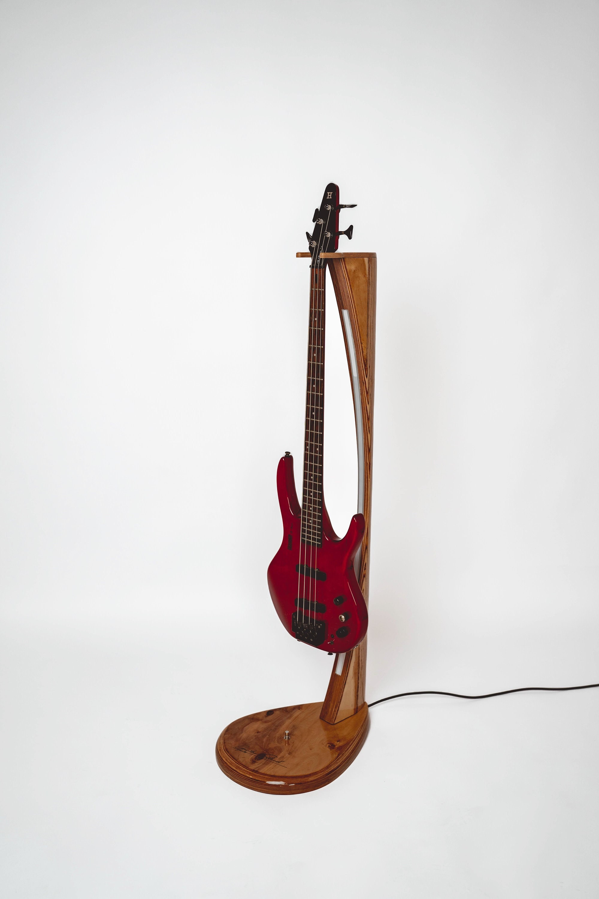 Luminous Guitar Stand, RGBW LED, Wifi, Birch Plywood - Etsy