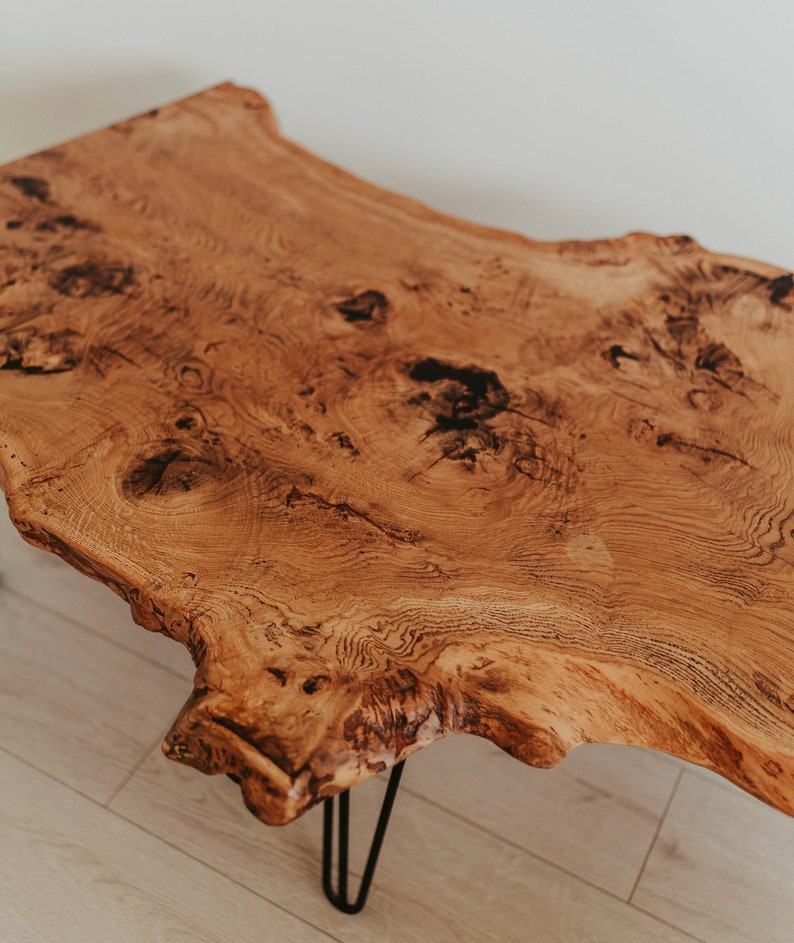 Monolith Ash Coffee Table, Monolith Table, Solid Ash Wood Table, Living ...