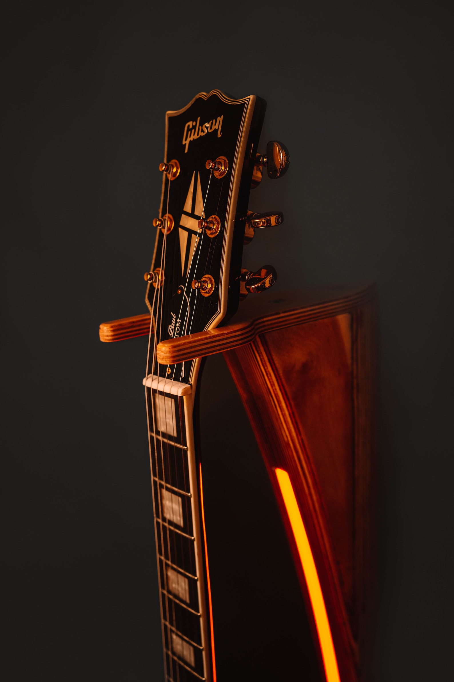 Luminous Guitar Stand, RGBW LED, Wifi, Birch Plywood - Etsy