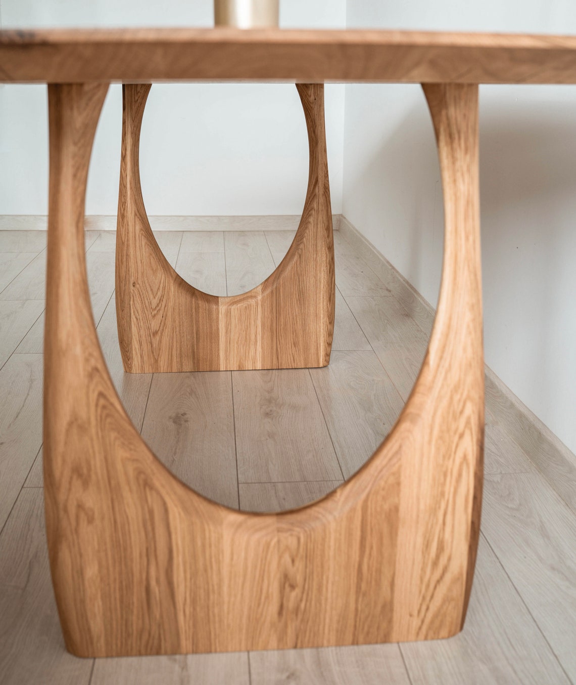 Oak Solid Table 210x100 Cm Solid Wood Dining Table Kitchen - Etsy