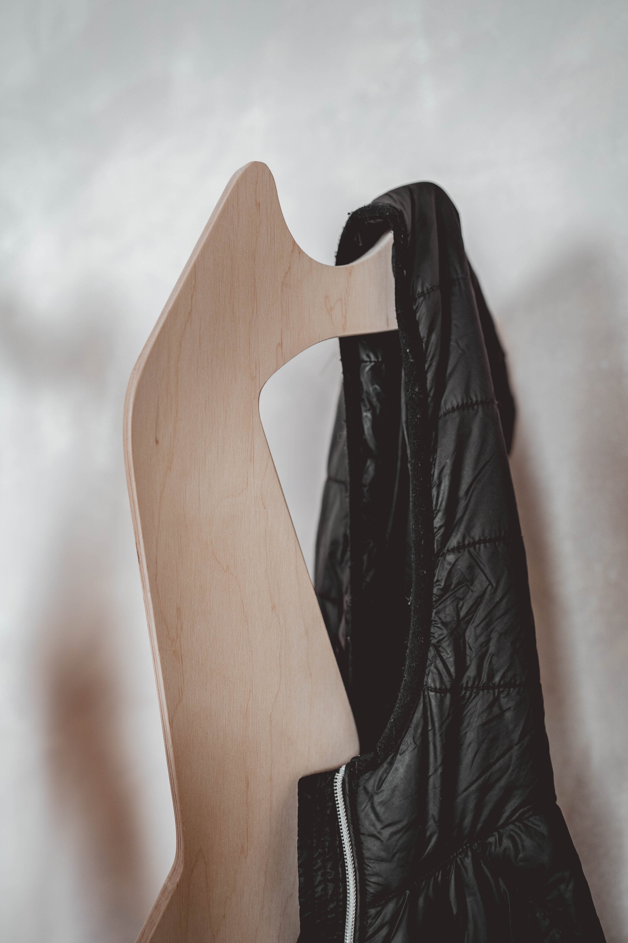 Coat Rack Freestanding, Wooden Standing Hanger, Man of Wood, Standing ...