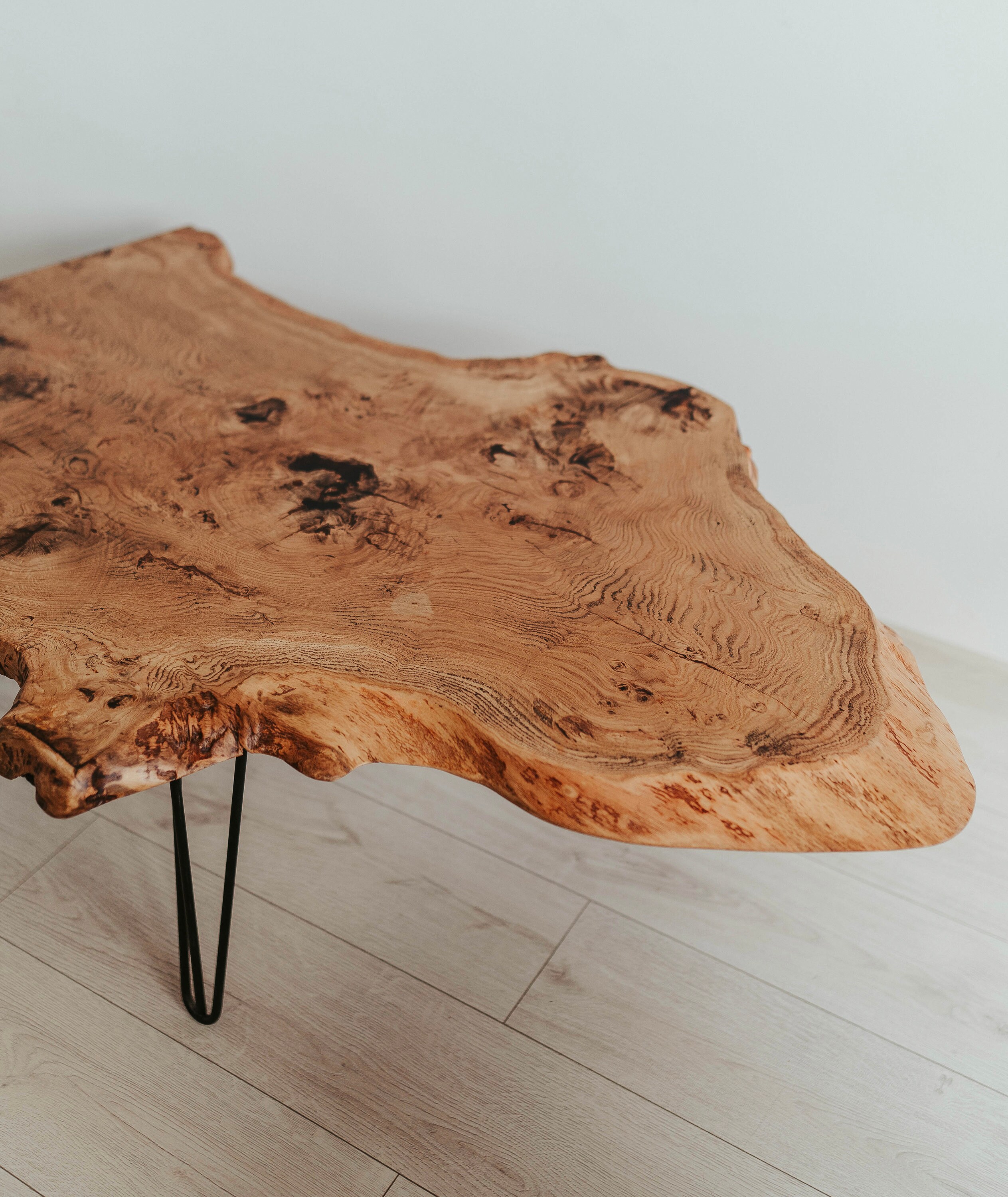Monolith Ash Coffee Table, Monolith Table, Solid Ash Wood Table, Living ...