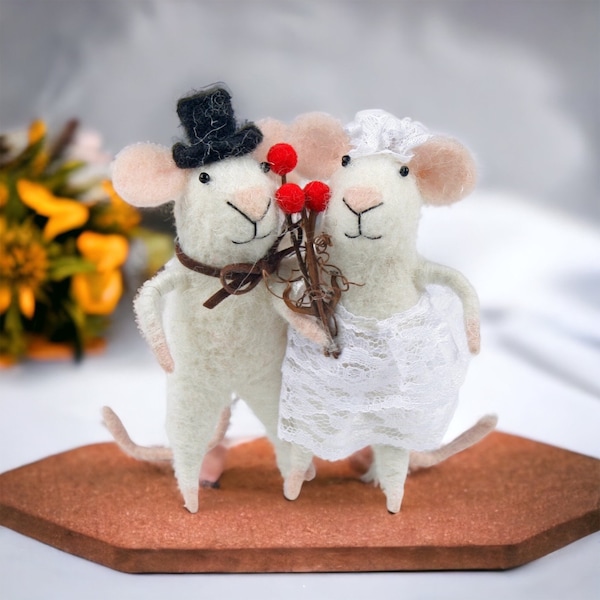 Felt Mouse Ornament - Etsy