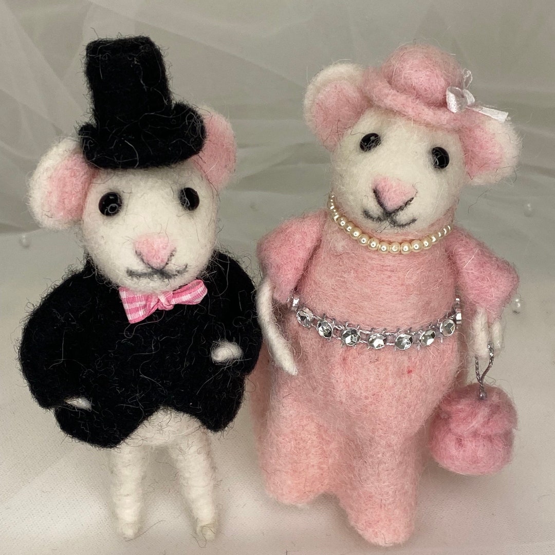 Wedding Couple Mice Mother & Father of the Bride - Etsy