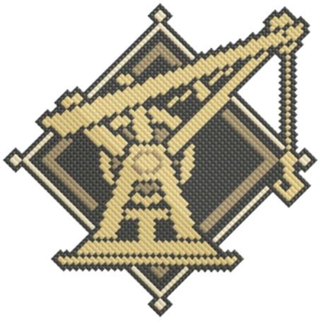 The Chasm Icon Cross-stitch Pattern - Etsy