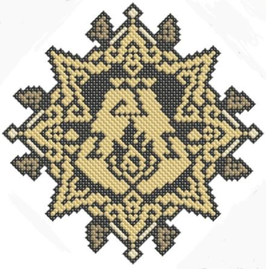 Natlan Icon Cross-stitch Pattern - Etsy