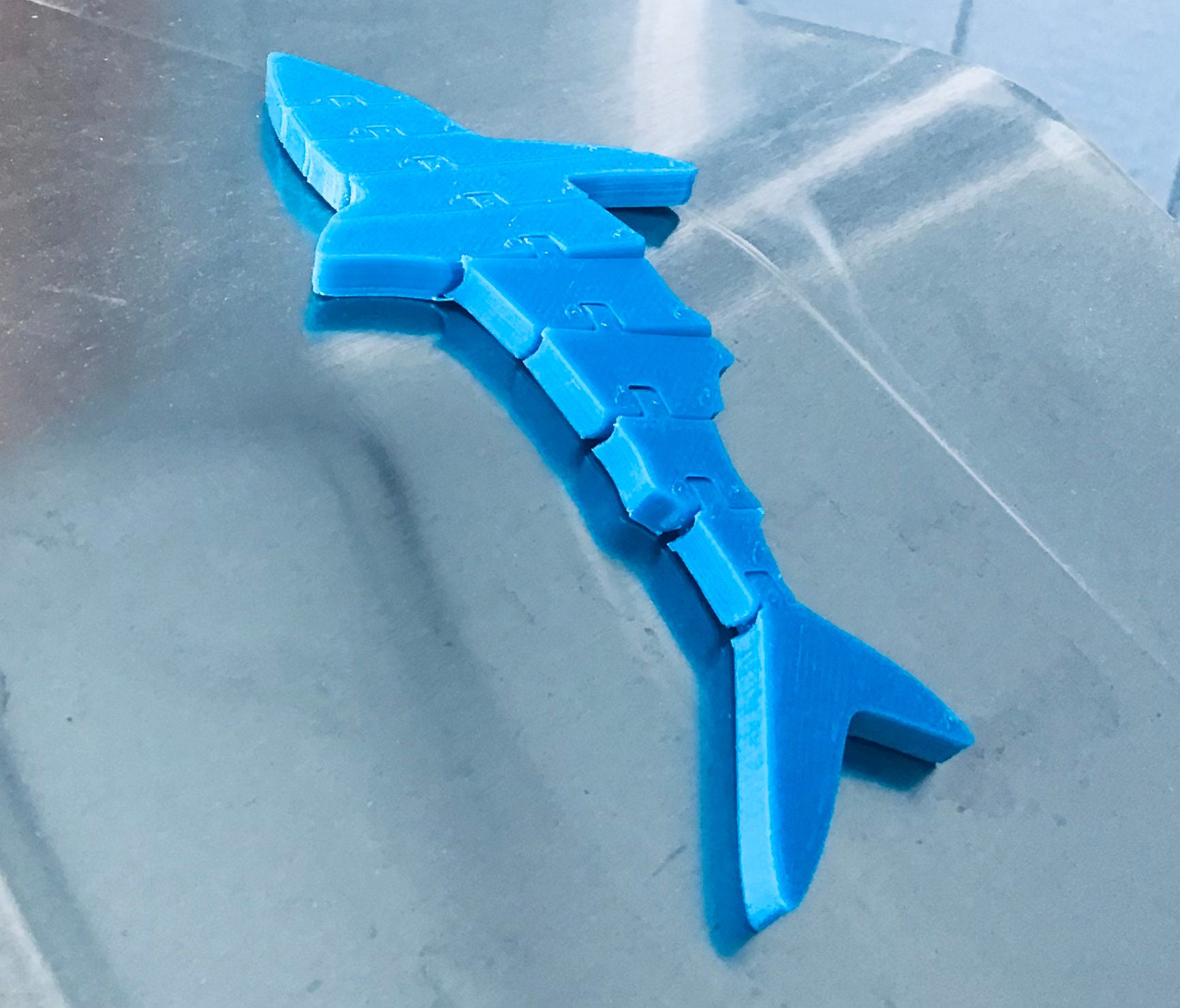 3D Printed Flexible Shark - Etsy