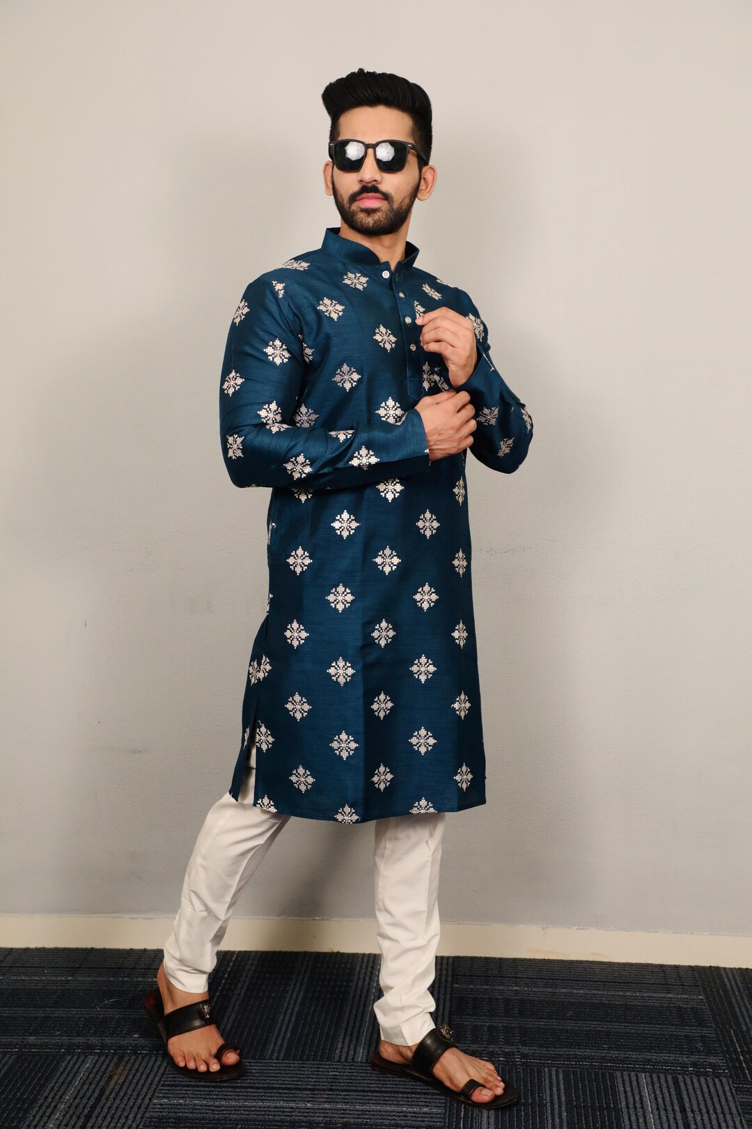 Kurta Pajama for Men in Many Different Colors, Traditional Ethnic ...
