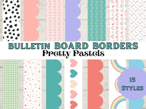 Printable Art Bulletin Board Borders Art Classroom Decor Art - Etsy Canada